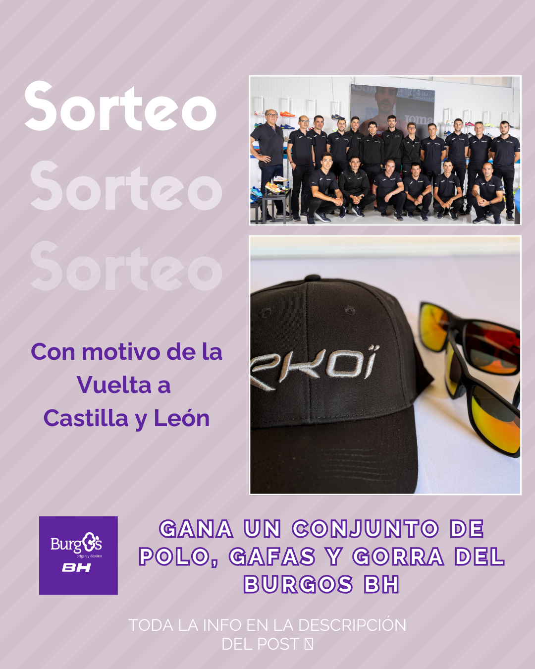 ¡SORTEO ROPA DE CALLE DEL BURGOS BH! - Turismo Burgos